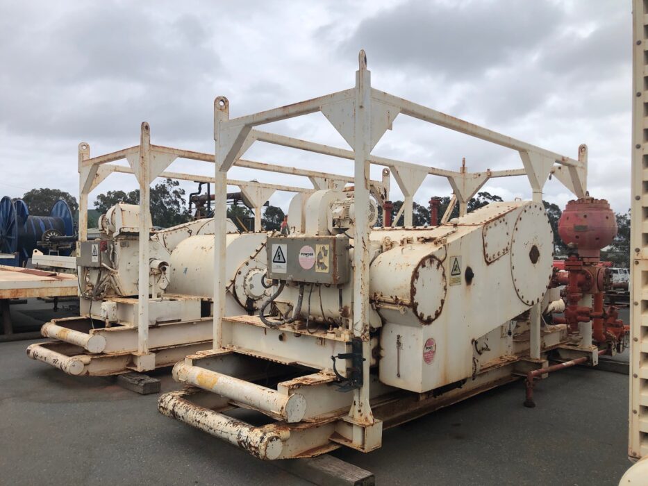 2 x 9-P-100 Mud Pumps - Oilfield Traders Australia